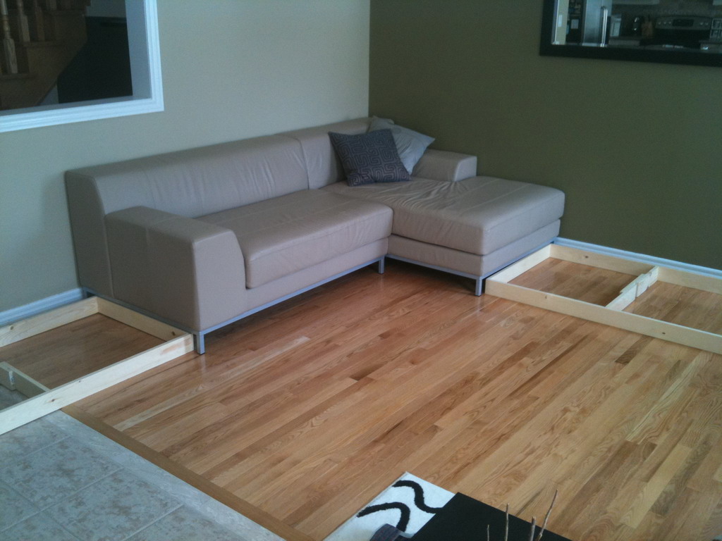 DIY wood project - Blocking cats from hiding under the bed and couch ...