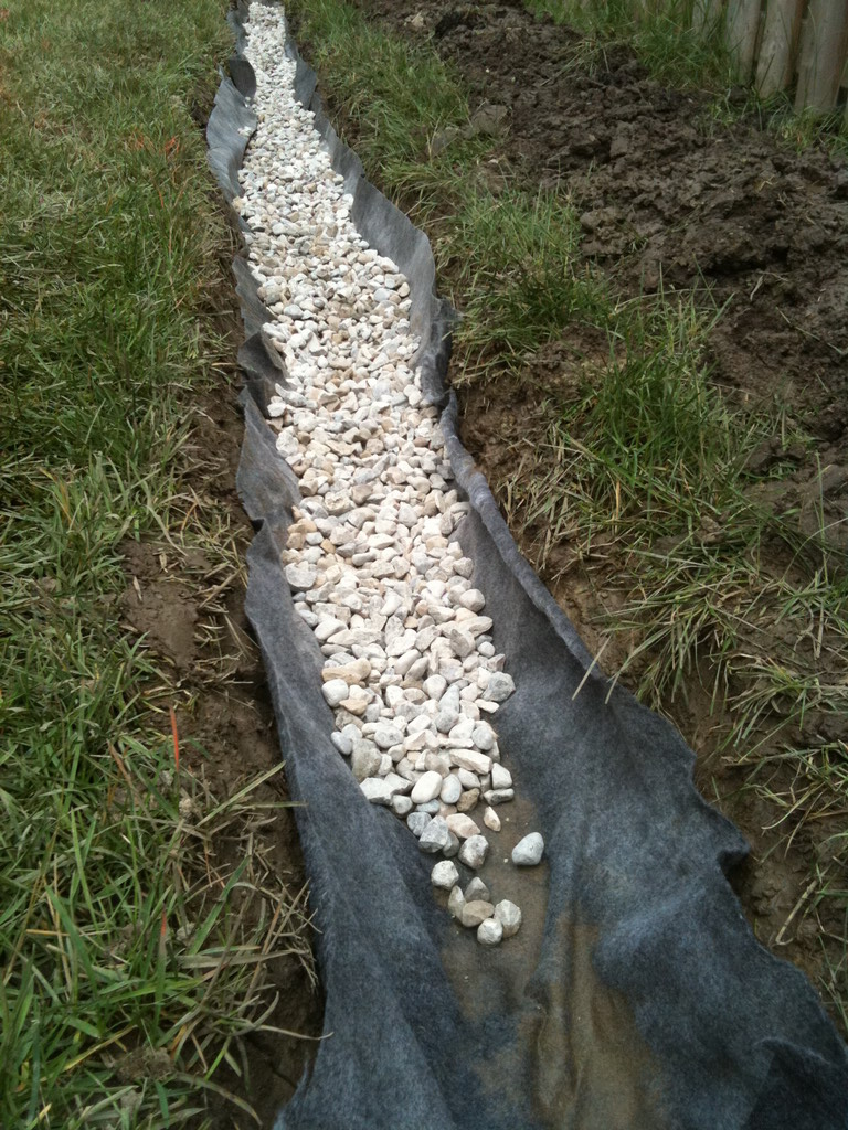 DIY Landscaping Project - Fixing Drainage in Backyard + Front yard ...