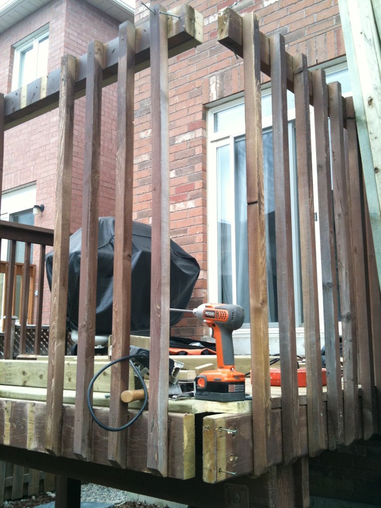 DIY Deck Fix - 10×10 DECK STRUCTURAL AND RAILING FIX - DIYable.com