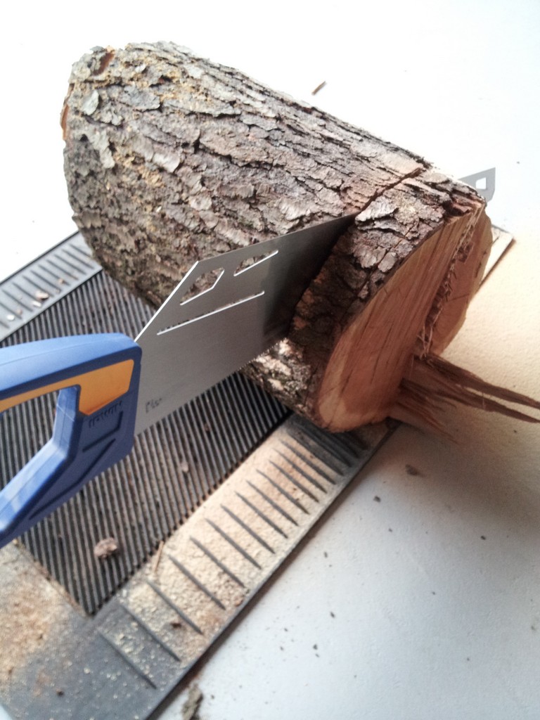 DIY Wood Log Decor Project (Wood slabs / Tree log discs from Ice Storm ...