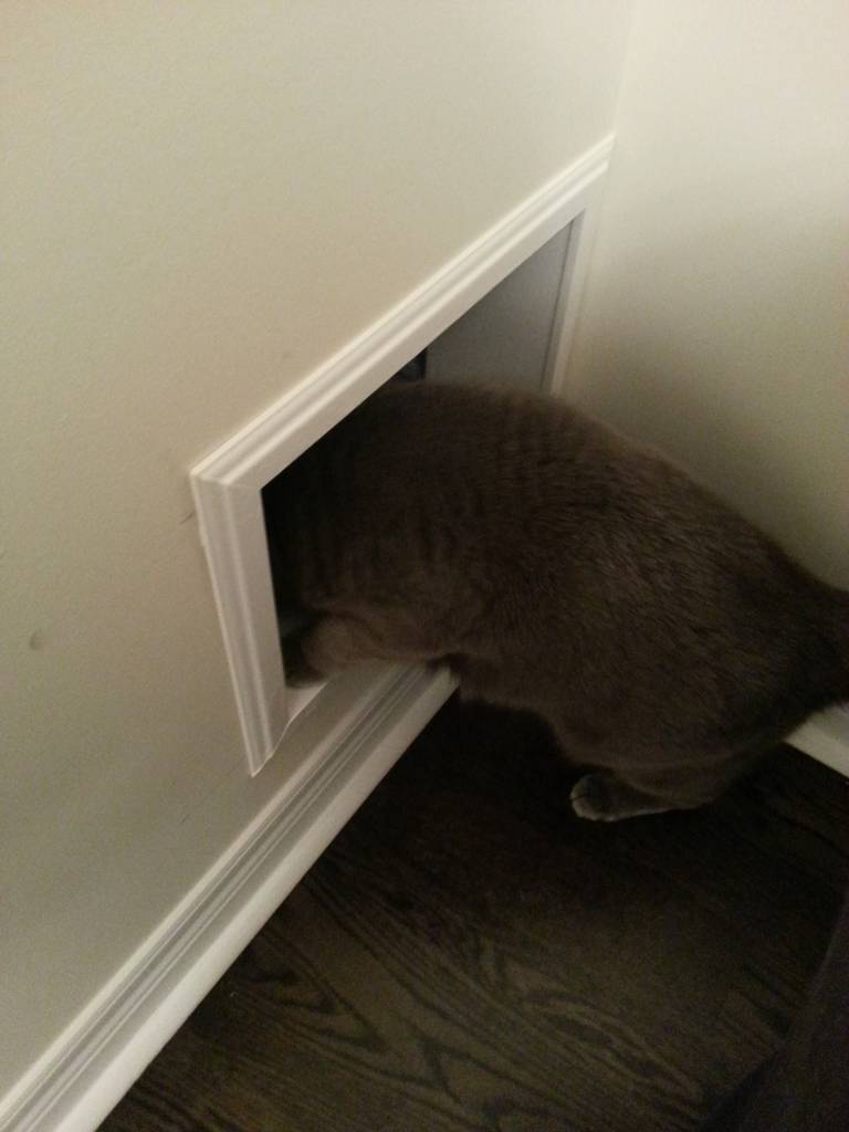 DIY Cat Tunnels / Doors / Pass Through / Bypass between rooms - DIYable.com