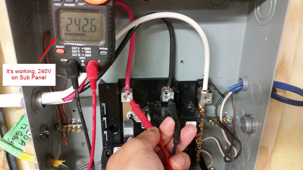 DIY 240V Sub Panel Siemens EQL8100D Installation in Canada (Tesla or ...