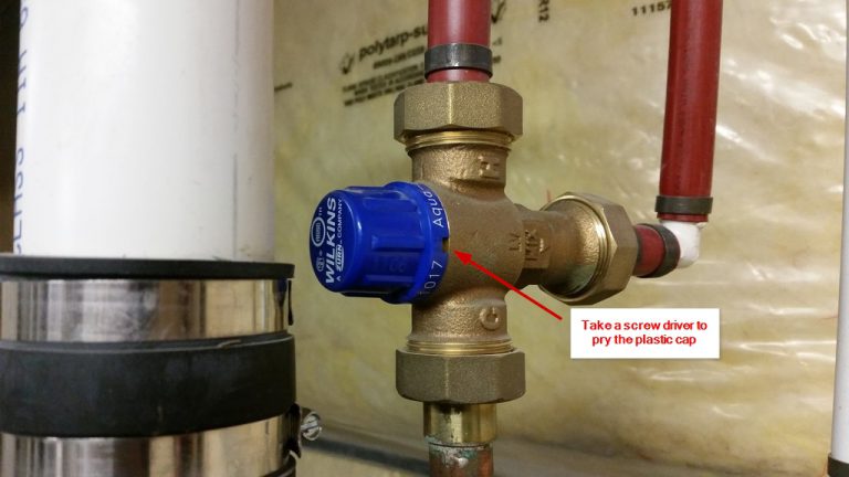 DIY fix - Hot water is not hot enough due to Anti-Scald Mixing Valves ...