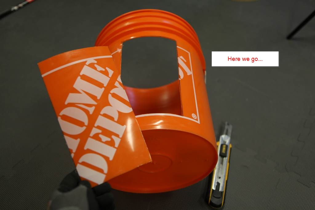 DIY Reel-A-Pail (Quick Winder) using basic materials from hardware ...