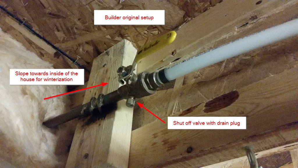 DIY weekend project - Frost Free Hydrant installation (Upgrade for ...