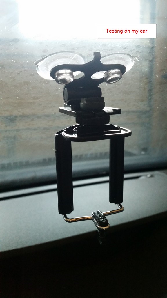 DIY Selfie stick Mod for phone dashcam (car rental when travelling ...