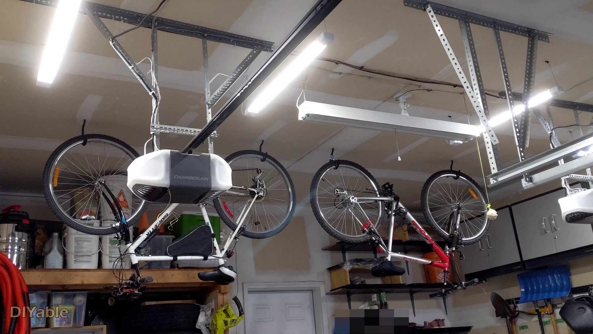 How to upgrade your garage opener light bulb to super bright LED ...