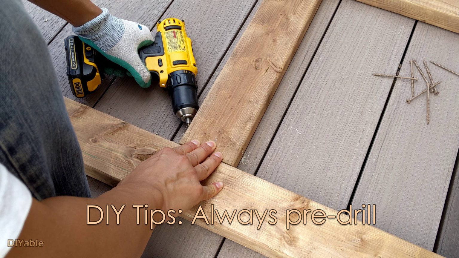 DIY Deck (Part 18): How to build a Fireproof charcoal BBQ grilling ...