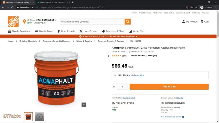 Aquaphalt 6.0 Review - How to fix asphalt driveway depression and ...