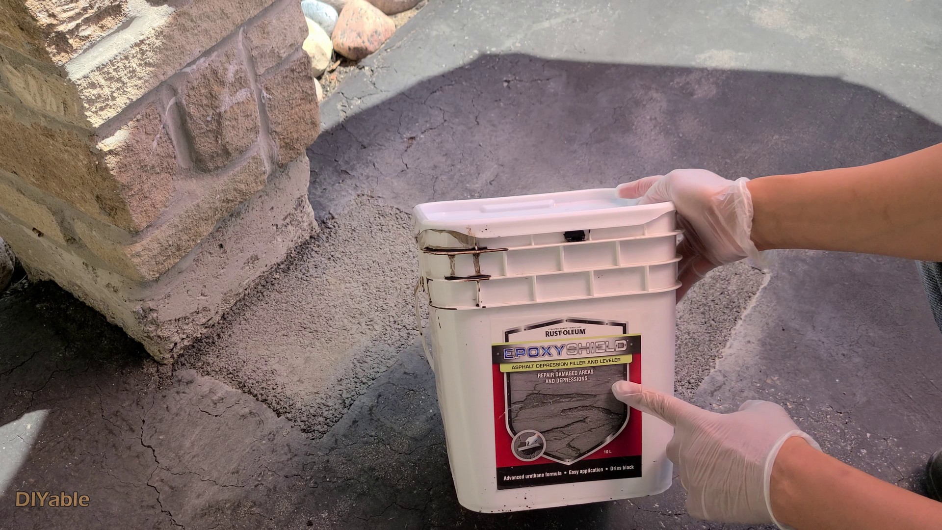 Aquaphalt 6.0 Review - How to fix asphalt driveway depression and ...