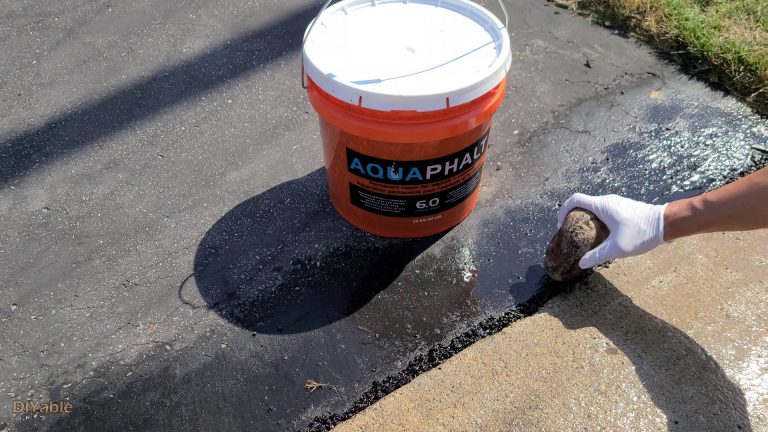 Aquaphalt 6.0 Review - How to fix asphalt driveway depression and ...