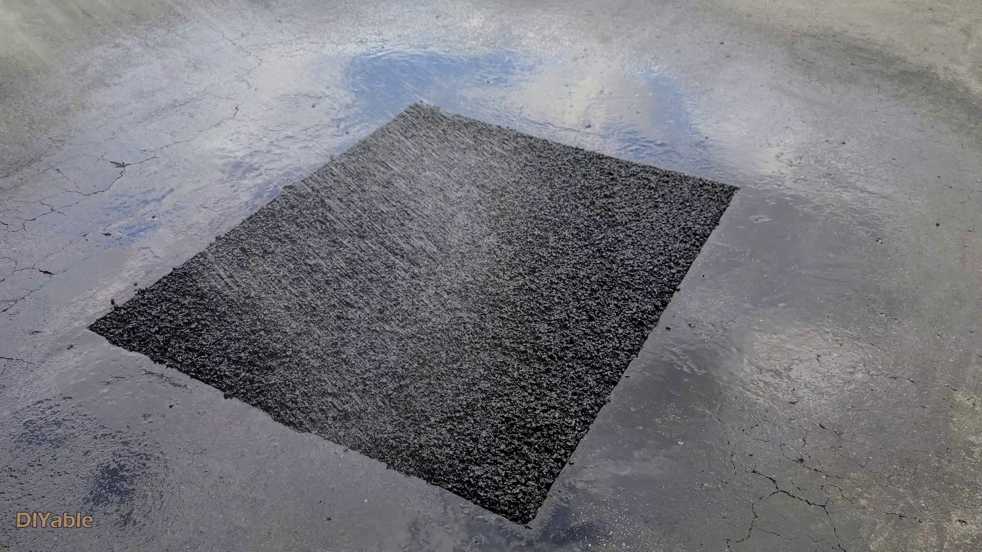 Aquaphalt 6.0 Review – How to fix asphalt driveway depression and ...