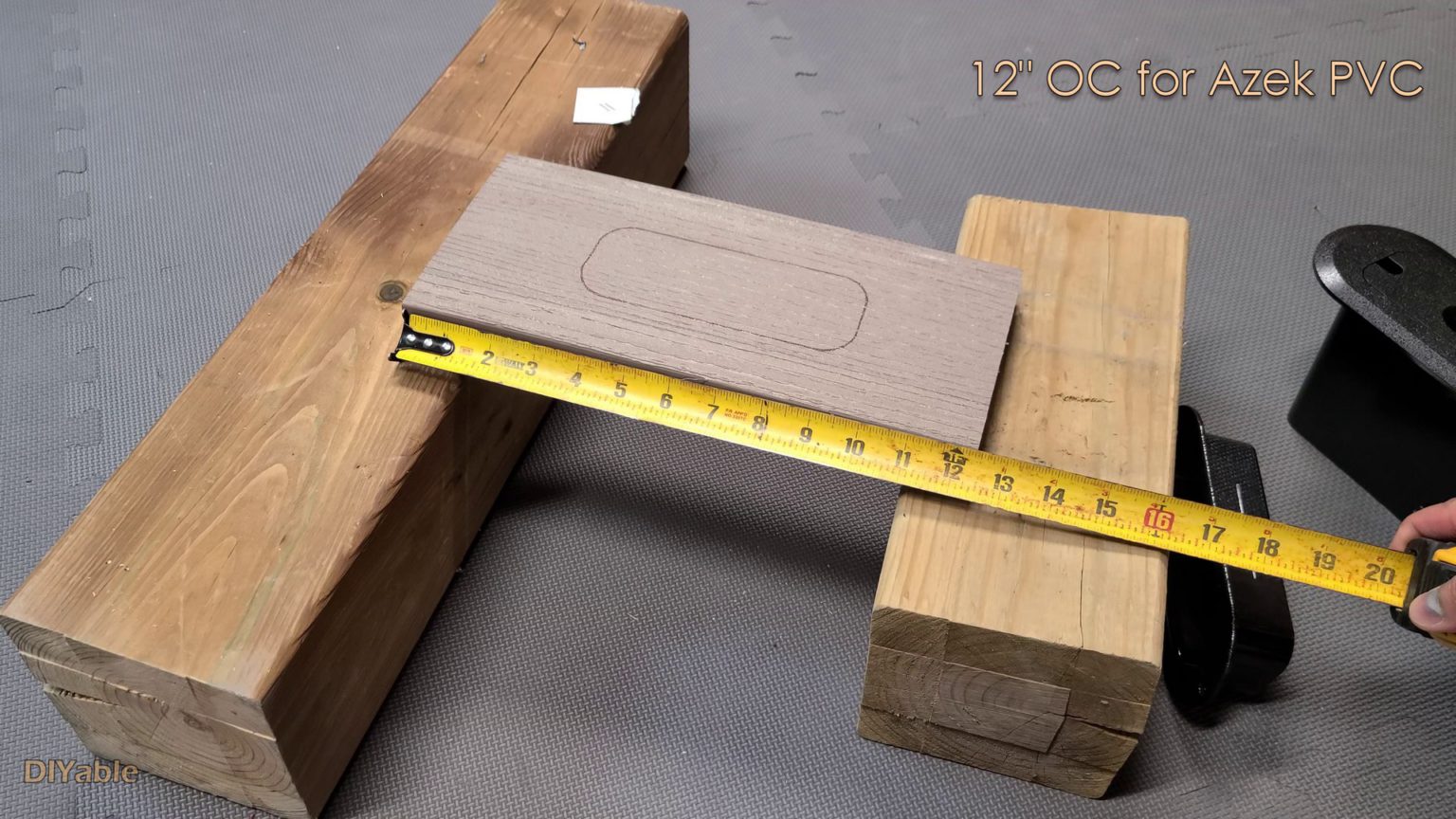 How to install electrical outlet on a deck? No Wiring Needed - DIYable.com