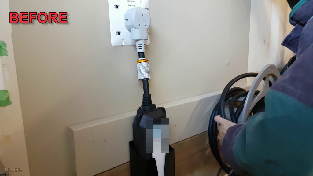 How to install extension cable for Tesla 240V mobile charger and make ...