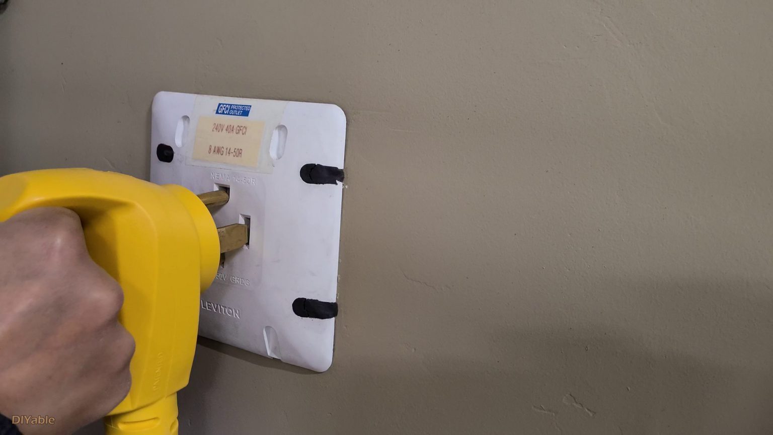 How to install extension cable for Tesla 240V mobile charger and make ...