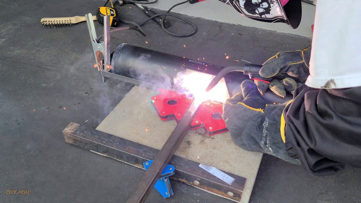 How to build a Lawn Striping Roller using ABS/PVC pipe? – DIYable.com