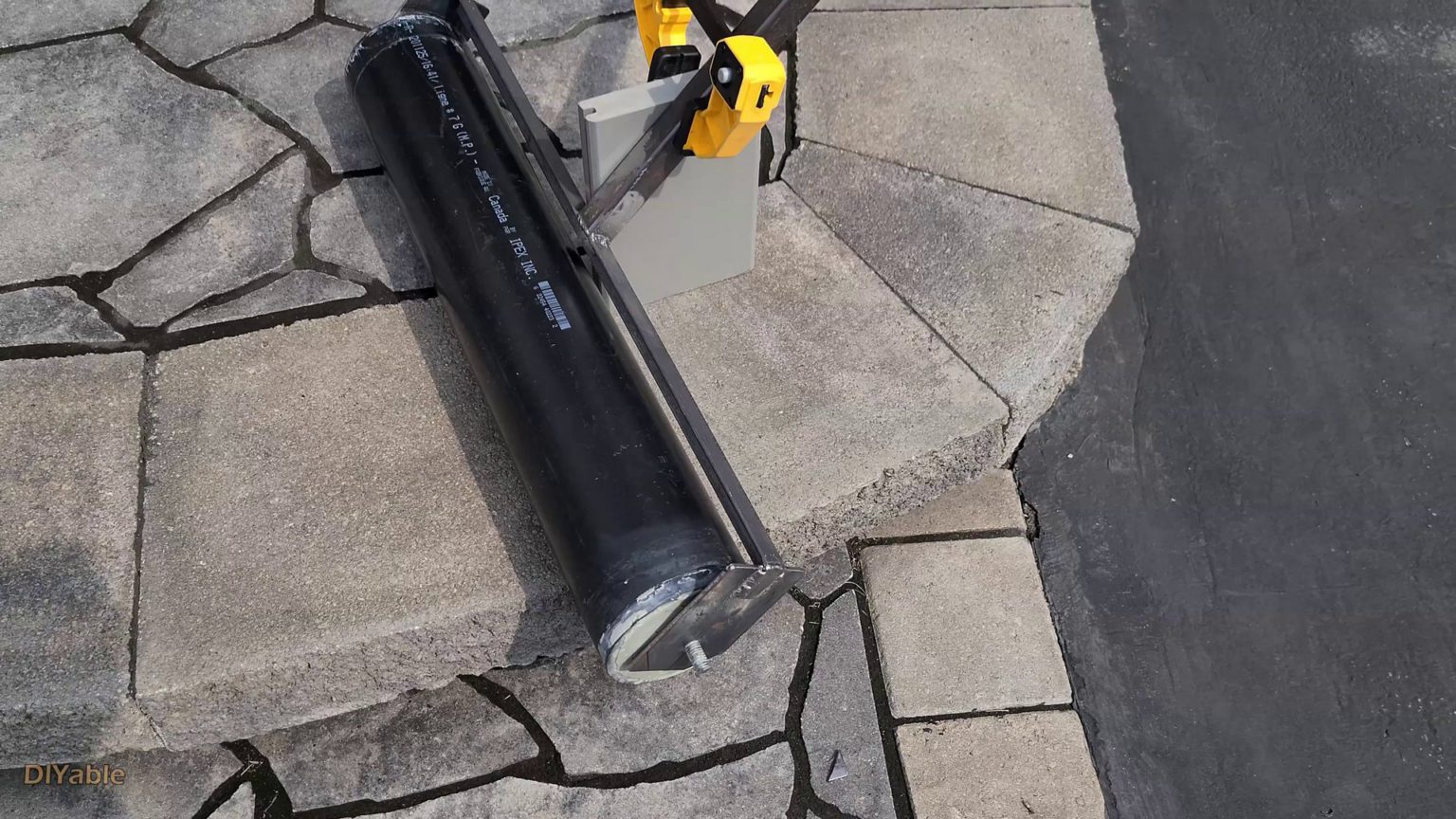 How to build a Lawn Striping Roller using ABS/PVC pipe? – DIYable.com