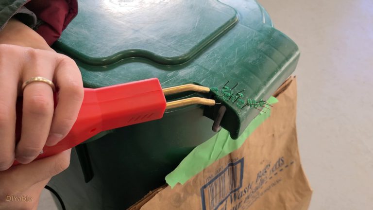 How to repair broken garbage bin, green bin and recycling box ...